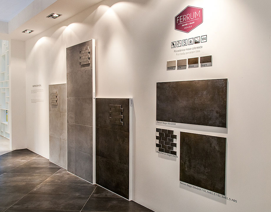 Ferrum, gres porcelánico con el carácter del hierro