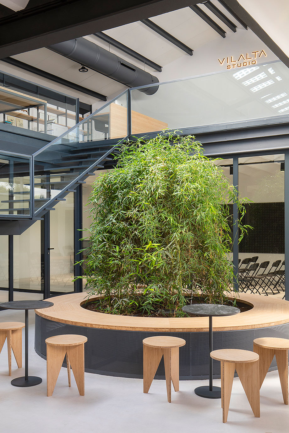 El espacio de trabajo autosostenible de Vilalta Studio